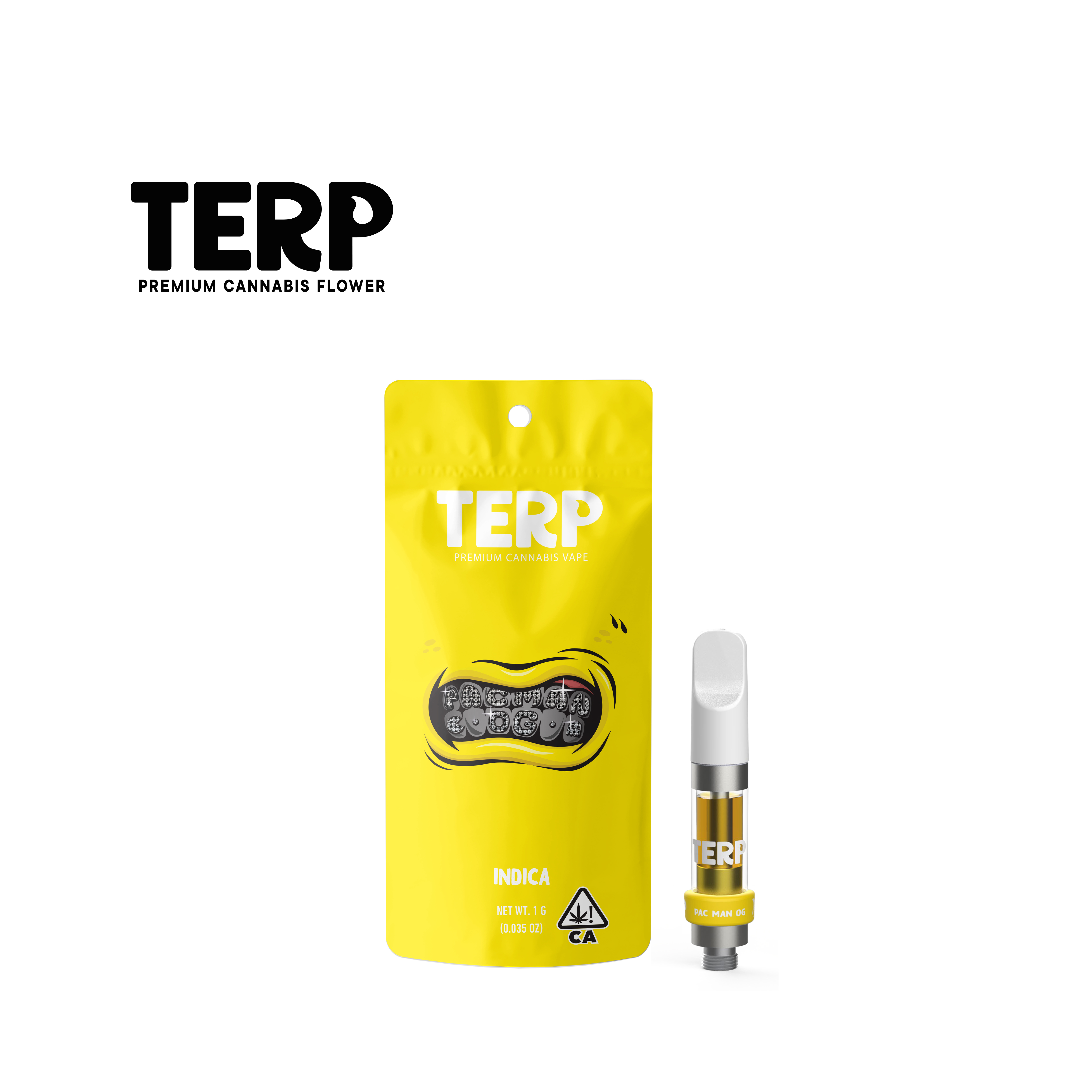 NUG RED BLUFF CANNABIS DISPENSARY | PAC MAN OG 1G CARTRIDGE